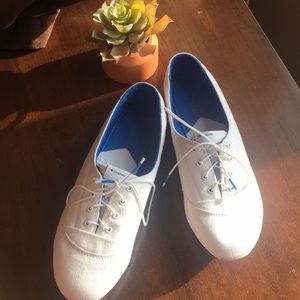 adidas | Shoes | Adidas White Blue Originals Canvas Shoes Size 8 | Poshmark